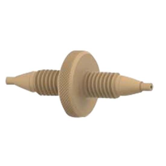 Idex Coupler, PEEK, Male/Male-1/2" from Cole-Parmer