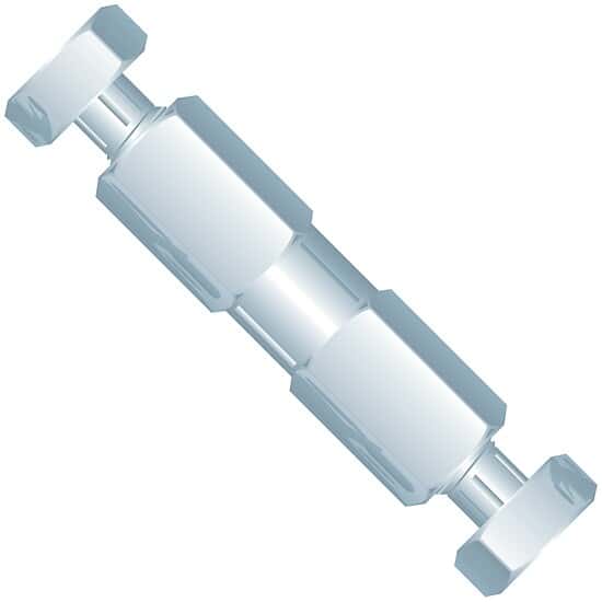 Idex VHP Union Assembly, ZDV Waters Compatible, 0.020" ID, 1/16" OD ...