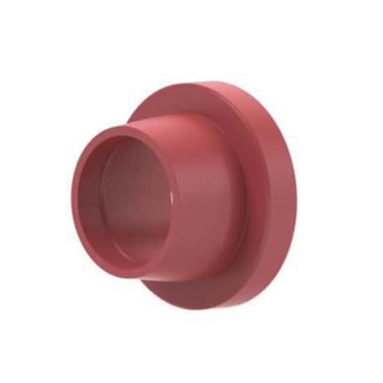 Idex Flangeless Ferrule, Natural ETFE, 1/4" OD Tubing, 1/2-20 Flat ...