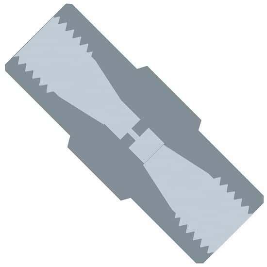 Idex UP-701 UHPLC Bio-Inert Union Body, Gray PEEK, UHPLC, 0.016" ID, 1/ ...