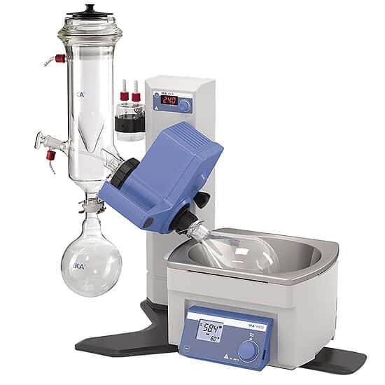 IKA RV 8 Rotary Evaporator with Dry Ice Condenser, Saftey-Coated ...