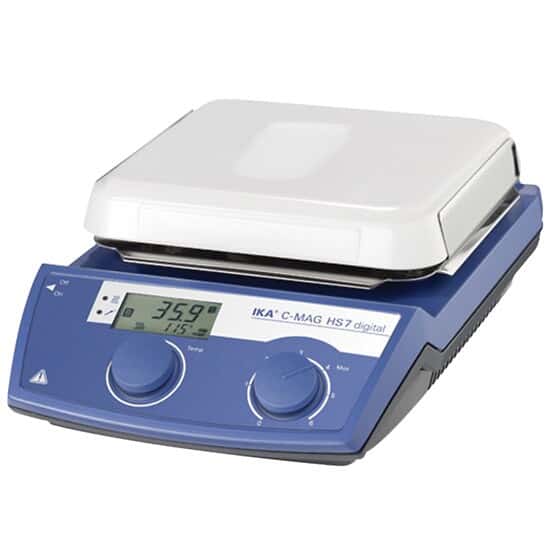 IKA C-MAG HS 7 Digital Magnetic Stirrer with Heating, Ceramic Plate; 1 ...