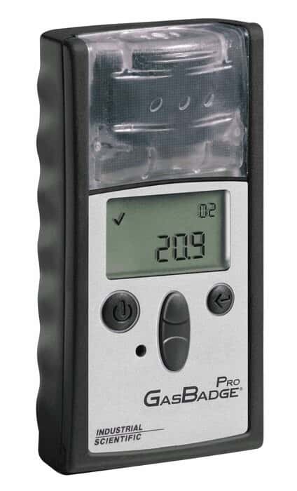 Industrial Scientific 18100060-3 GasBadge Pro Dockable Single Gas ...