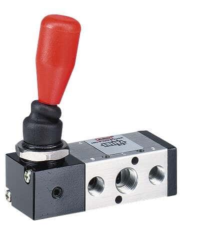IR ARO M213LM Manual-Return Valves; 4-Way, 2-Position; Hand Lever ...