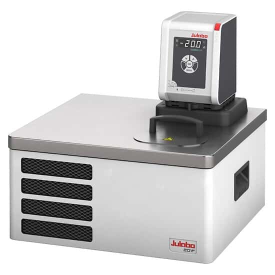 Julabo CORIO™ CP-201F Refrigerated/Heating Circulator, Low Profile, 4 L Tank, -20 to 200 °C, 1 ...