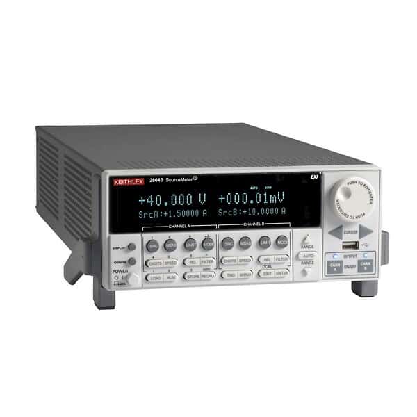 Keithley 2611B Sourcemeter SMU, 1-Channel, 100 fA, 200V, 1.5A DC/10 A Pulse from Cole-Parmer