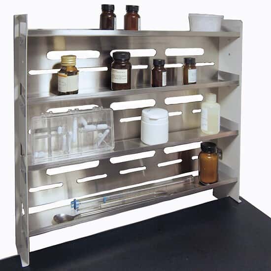 Labconco 5235000 Rear Interior Storage Shelf Kit Four Stainless Steel ...