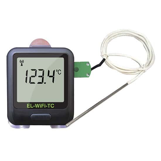 Lascar Electronics EL-Wi-Fi-TC Wireless Thermocouple Temperature Data ...