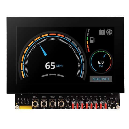 Lascar Electronics SGD 70-A DK+ PanelPilotACE Development Kit, 7" TFT ...