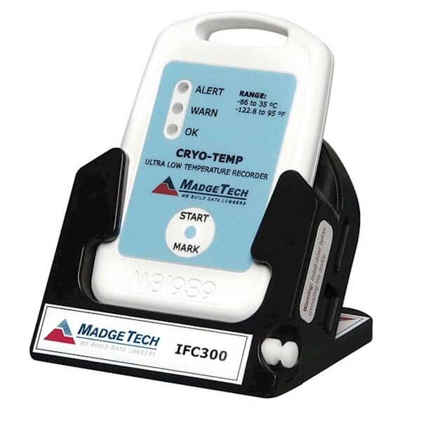 MadgeTech Cryo-Temp Ultra-Low Temperature Data Logger from Cole-Parmer