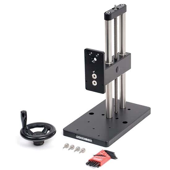 Mark-10 ES20 Test Stand, Hand Wheel-Operated, 100 lbF / 500 N from Cole ...