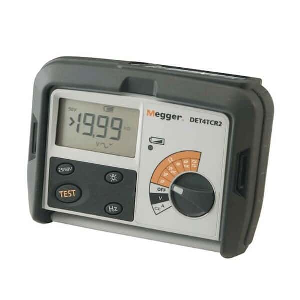 Megger DET4TD2 Ground Tester, 4 Terminal, Model DT4TD2 from Cole-Parmer