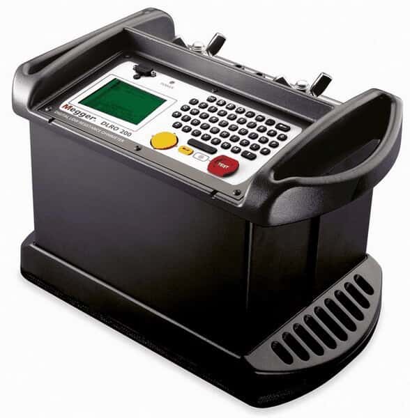 Megger DLRO10 Digital Low Resistance Microhmmeter; 10 Amp from Cole-Parmer