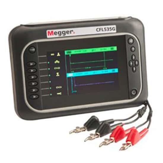 Megger CFL535G Dual-Channel Advanced Time Domain Reflectometer from ...