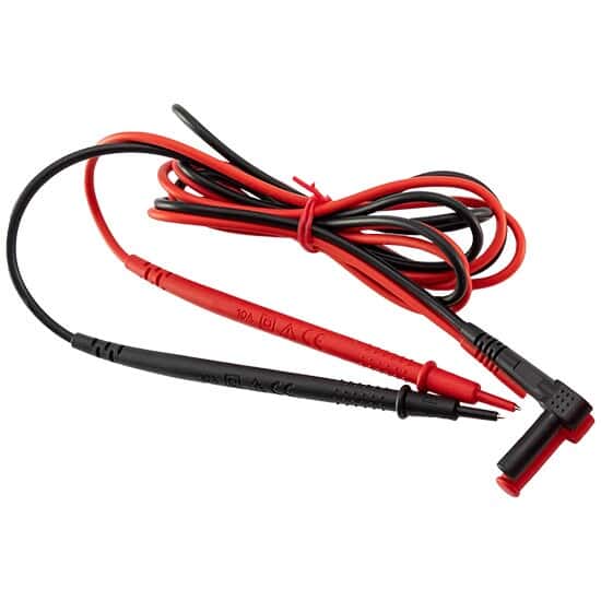 Megger DCM 2 Wire Lead Set (Red & Black), 4 mm from Cole-Parmer India