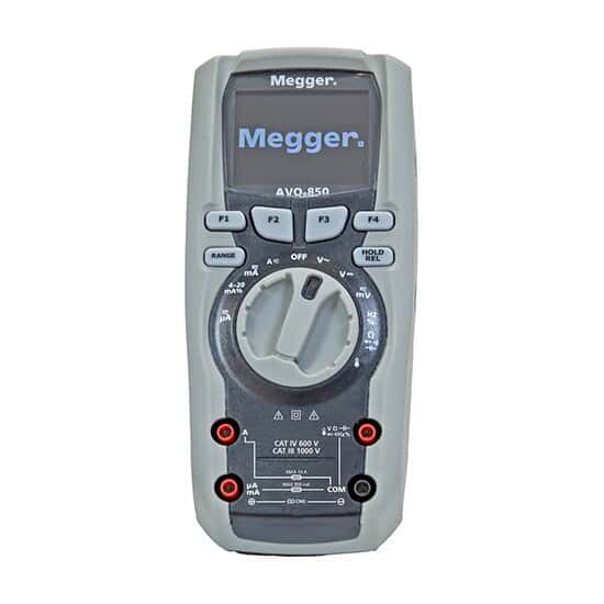 Megger AVO®850 CAT III/CAT IV True-RMS Multimeter from Cole-Parmer Canada