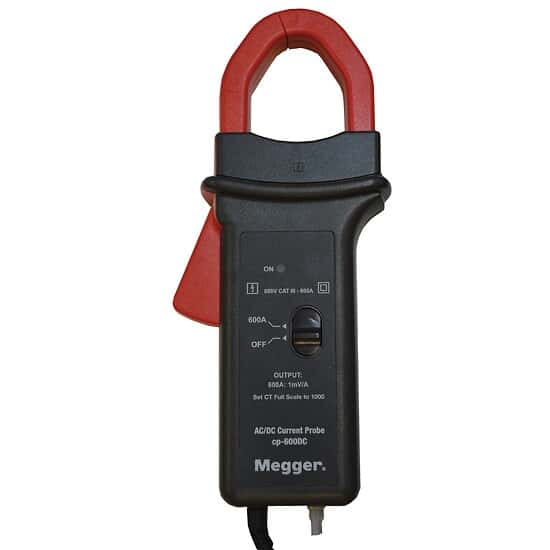 Megger CP-100CE-ID Split-Core Current Clamp, 100 A AC from Cole-Parmer