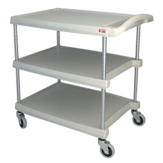 Metro Carts HeavyDuty Plastic Service Cart, 34 3/8" x 23 7/16" x 35 1/2 ...