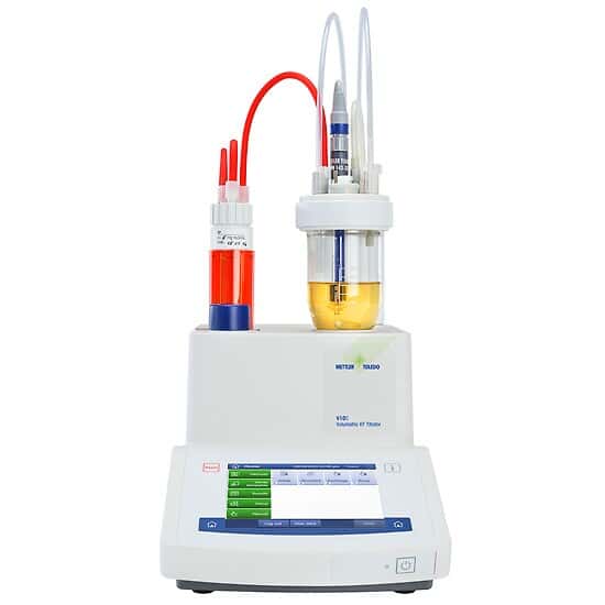 Mettler Toledo V10S Compact Volumetric Karl Fischer Titrator with 4 ...