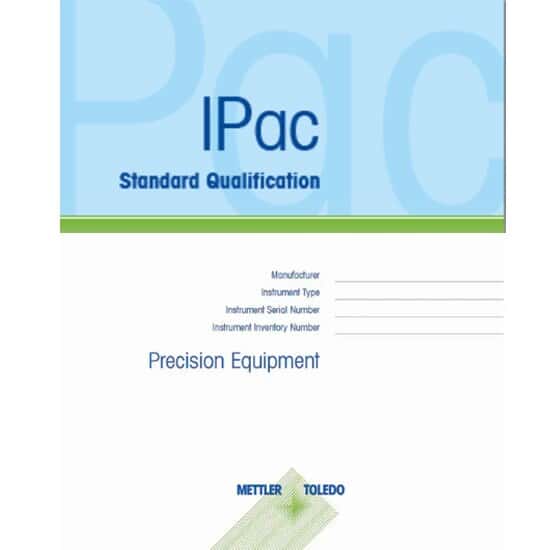 Mettler Toledo IPac On-Site Service with ACC for Excellence XPR ...