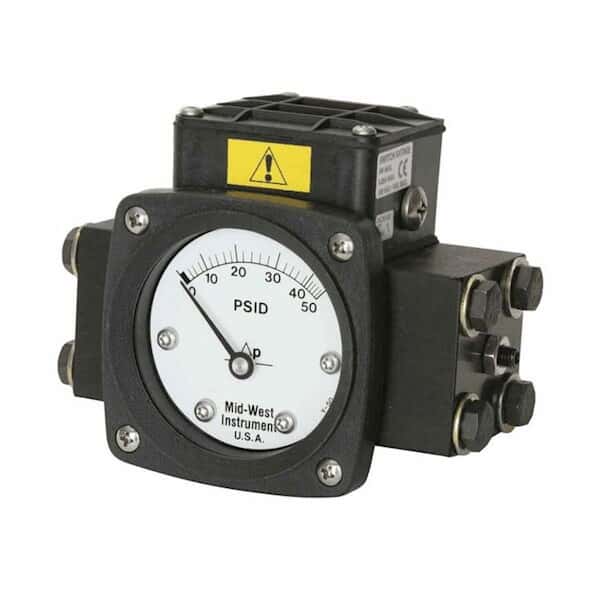 Mid-West Instrument 142-AA-00-O(EA)-20H Diaphragm Differential Pressure ...