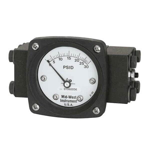 Mid-West Instrument 142-AA-00-OO-10P Diaphragm Differential Pressure ...