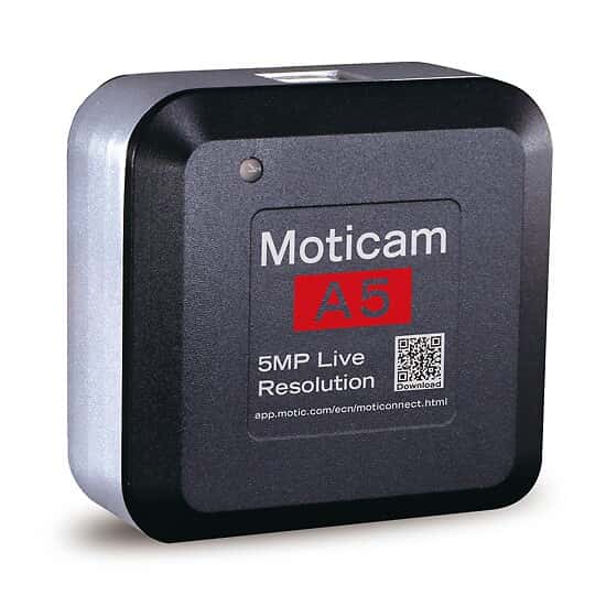Motic Instruments Moticam A5 Microscope Camera, sCMOS Sensor, 5MP, 2592 x 1944 pixels, USB from ...