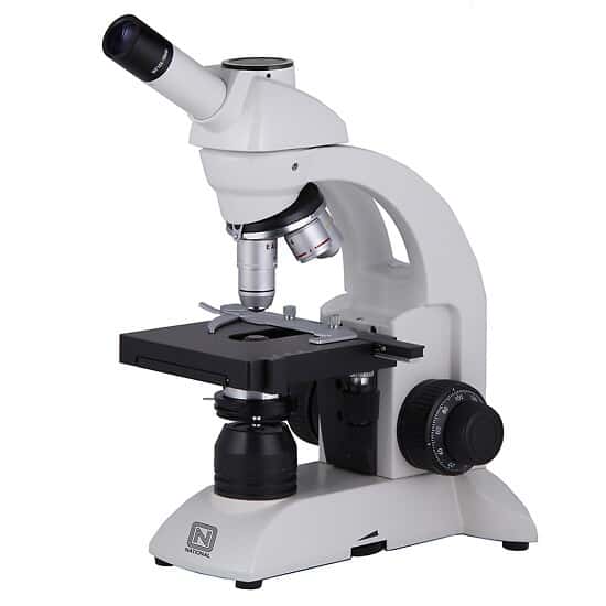 National Optical Compound Monocular Microscope with 4-Hole Objective ...