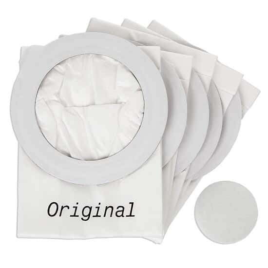 Nilfisk Dust Bag Kit for GD5 Backpack Vacuum, 5L; 5/PK from Cole-Parmer