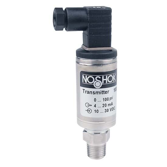 NOSHOK 0 PSIG To100 PSIG, 4-20 mA, 1/4" NPT Male from Cole-Parmer