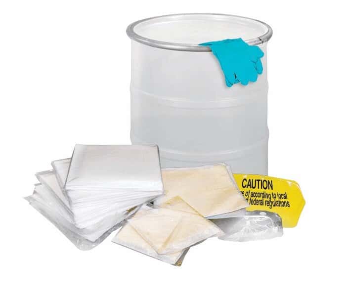 NPS Spilfyter Lab and Cleanroom Poly Drum Spill Clean Up Station from ...