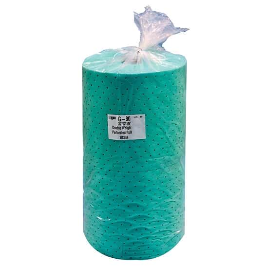 NPS Spilfyter Premium Universal Green Spill Roll, Heavy-Weight, 32" x ...