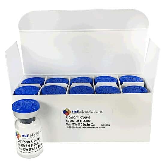 NSI Lab Solutions FM-709-20 Coliform Count CRM for 3M™ Petriflm™ Plate ...
