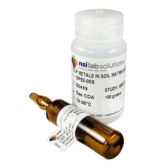 NSI Lab Solutions SPEI-005 TCLP Metals in Soil Proficiency Test from ...