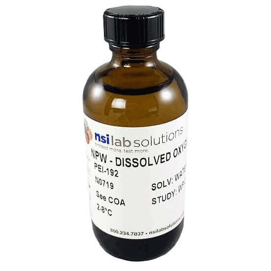 NSI Lab Solutions PEI-192 Dissolved Oxygen Wastewater Proficiency Test ...