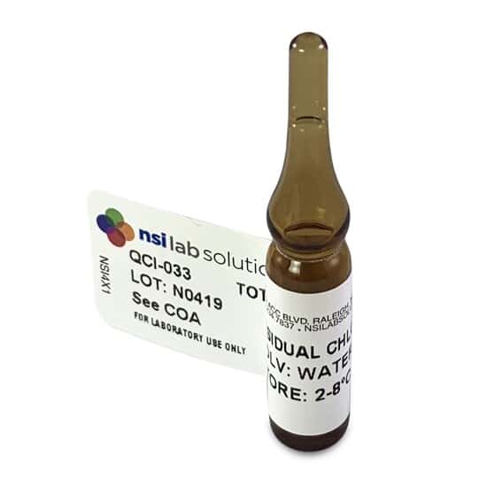 NSI Lab Solutions QCI-033 Total Residual Chlorine QC Concentrate ...