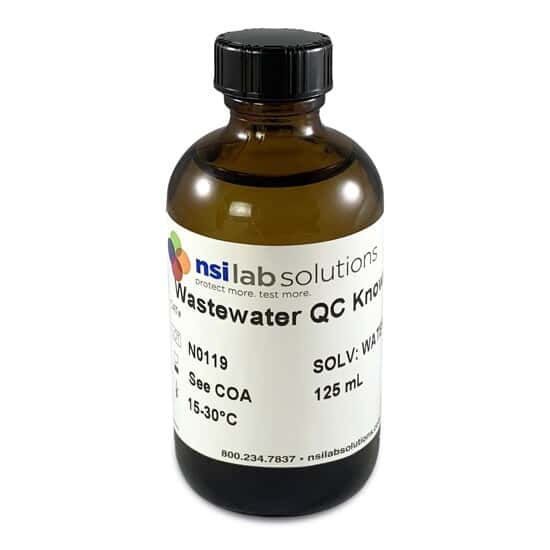 NSI Lab Solutions QCI-192 Dissolved Oxygen QC Concentrate, Certified Reference Material; 125 mL ...