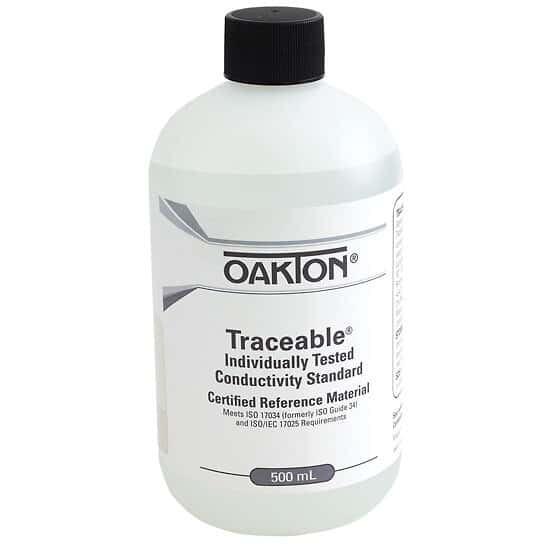 Oakton Traceable® Conductivity and TDS Standard, Individually-Tested ...