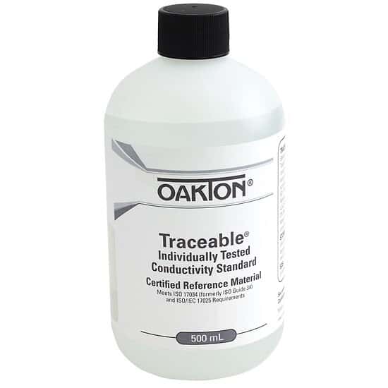 Oakton Traceable® Conductivity and TDS Standard, Individually-Tested ...