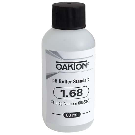 Oakton Buffer Solution, pH 1.68; 5 x 60 mL Bottles/Pk from Cole-Parmer ...