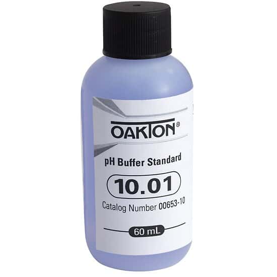 Always in Stock - Oakton Buffer Solution, pH 10.01; 5 x 60 mL Bottles ...