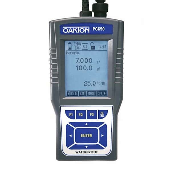 Oakton Pc 650 Waterproof Handheld Meter Kit From Cole Parmer