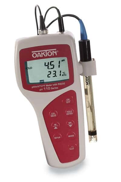 Oakton Advanced 0 Handheld Meter with Probe from Cole-Parmer