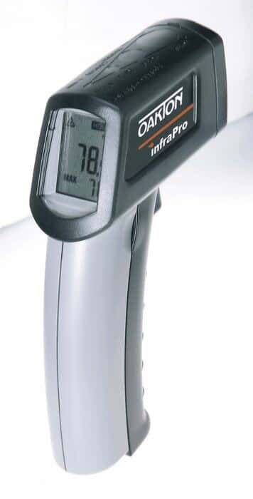 Oakton Mini-Infrapro Infrared Thermometer with NIST Cal Cert; 10: 1 ...