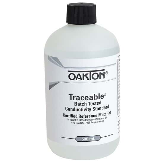 Always in Stock - Oakton Conductivity and TDS Standard, 10 µS/cm; 500 ...