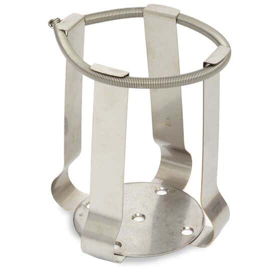 Ohaus Media Bottle Clamp, Stainless Steel, 1000 mL, for use with Shaker ...