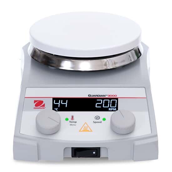 Ohaus Guardian 3000 e-G31HSRDS Digital Stirring Hot Plate, 5.3" dia ...