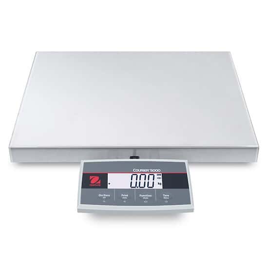 Ohaus Courier™ 5000 i-C52M200L Shipping Scale, 400lb x 0.2lb/200kg x 0 ...