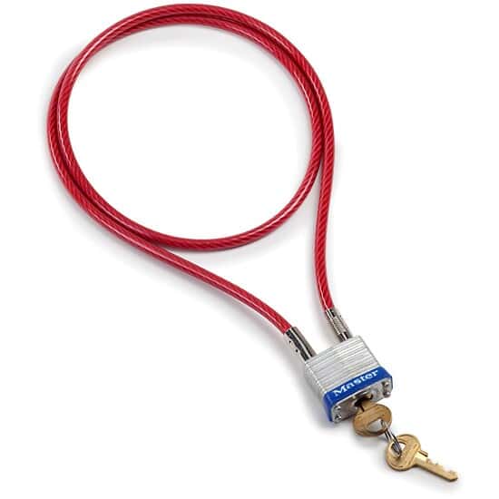 Ohaus Anti-Theft Security Cable for Kensington-Type Slot from Cole-Parmer