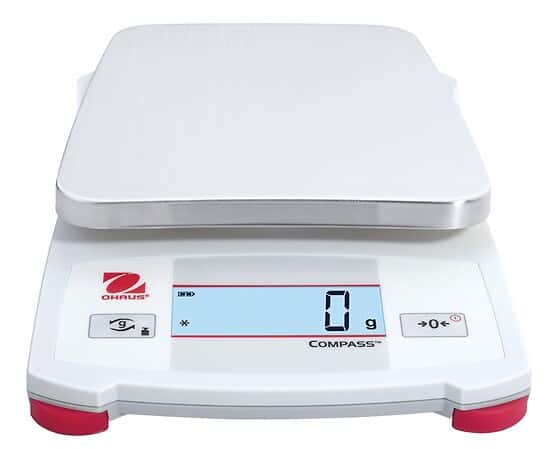 Ohaus CX221 CX Compass Series Portable Balance, 220 g x 0.1 g from Cole-Parmer